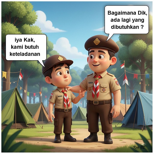 Tata Cara Pemasangan Bendera Merah Putih dan Bendera Pramuka dalam ...